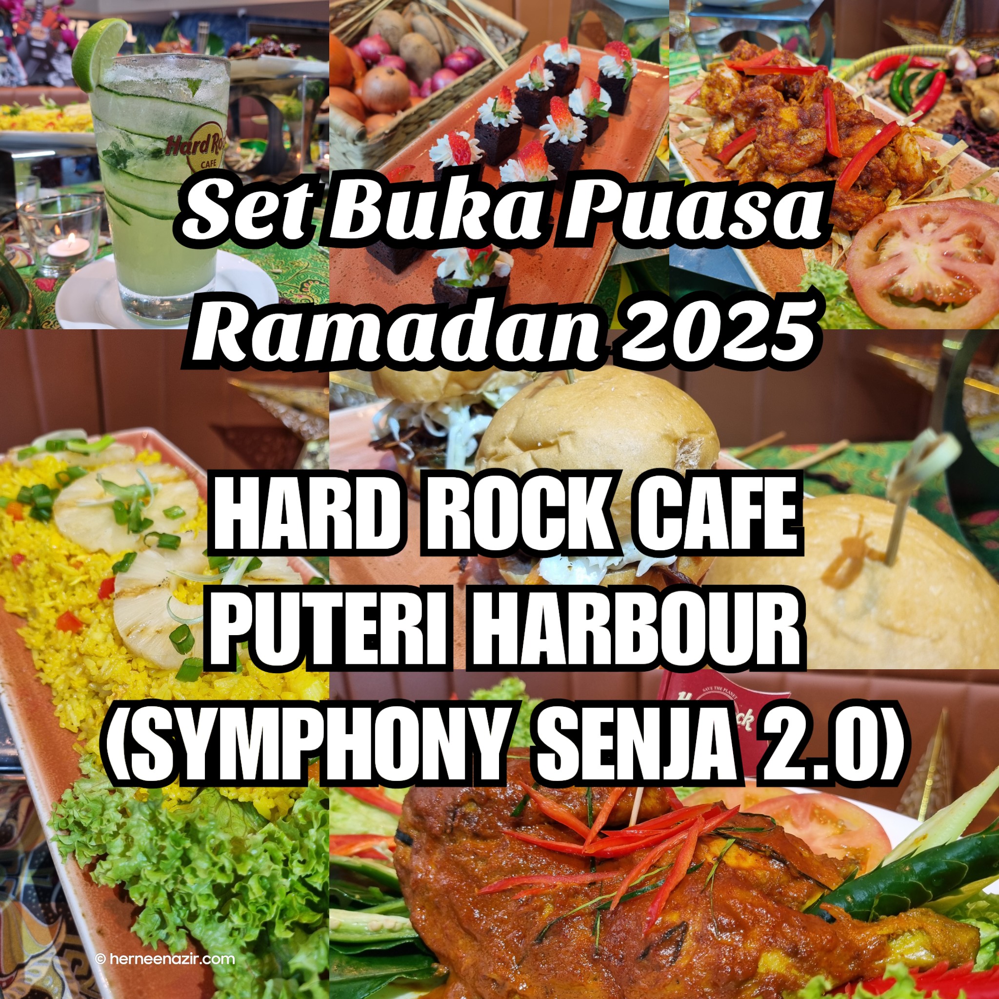 Set Buka Puasa di Hard Rock Cafe Puteri Harbour - herneenazir.com